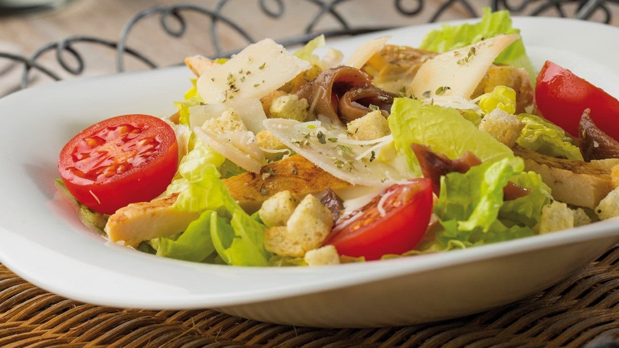 Ensalada césar con Hellmann's – Receta UFS - Receta - UFS