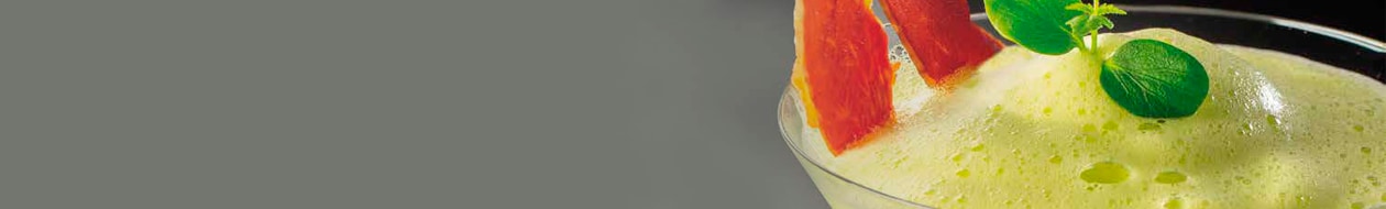 La espuma técnica culinaria para restaurantes