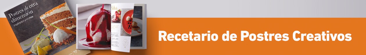 Consigue el nuevo recetario de Postres Creativos